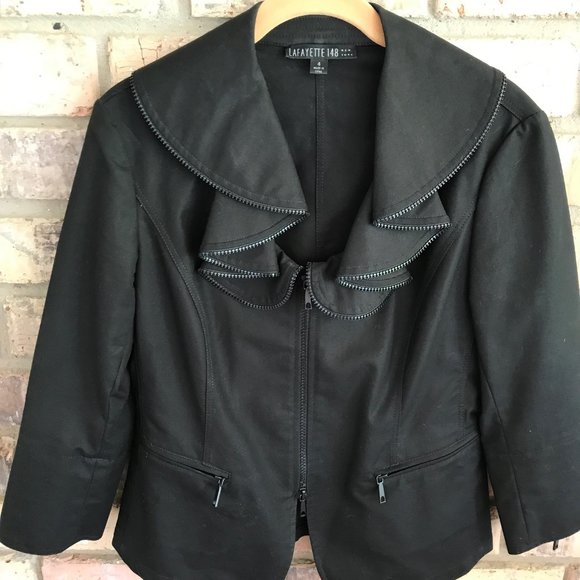Lafayette 148 New York | Jackets & Coats | Lafayette 48 Black Jacket ...